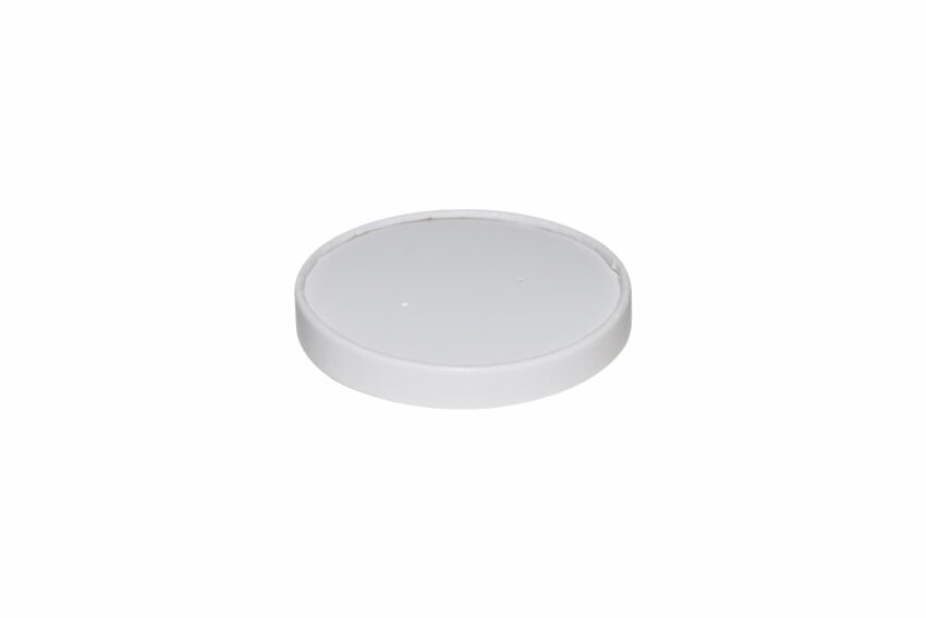 Paper Lid 3 Layer – White ( For Soup Bowl) – Mpacks