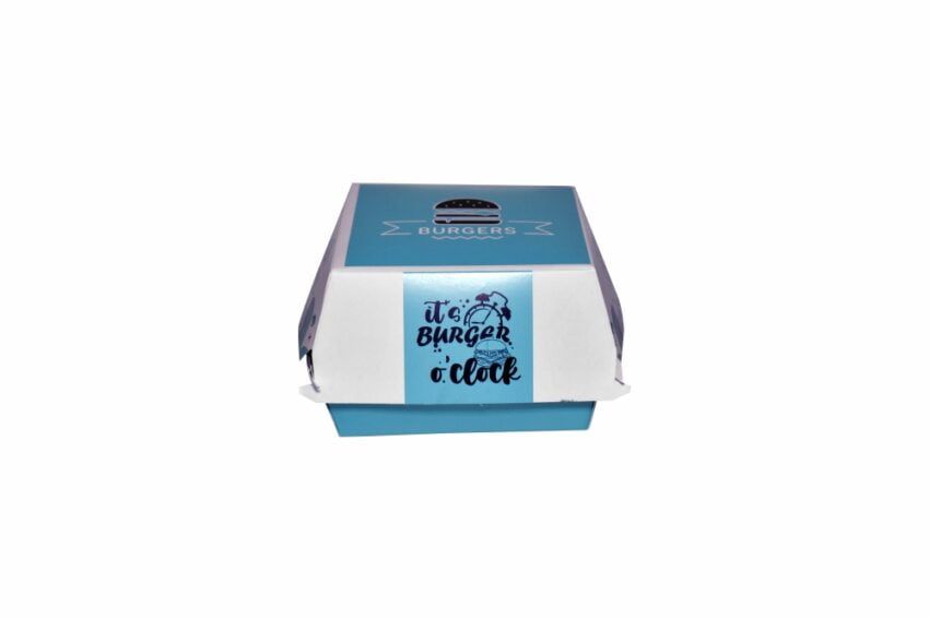 Pre Printed Burger Box – Mpacks