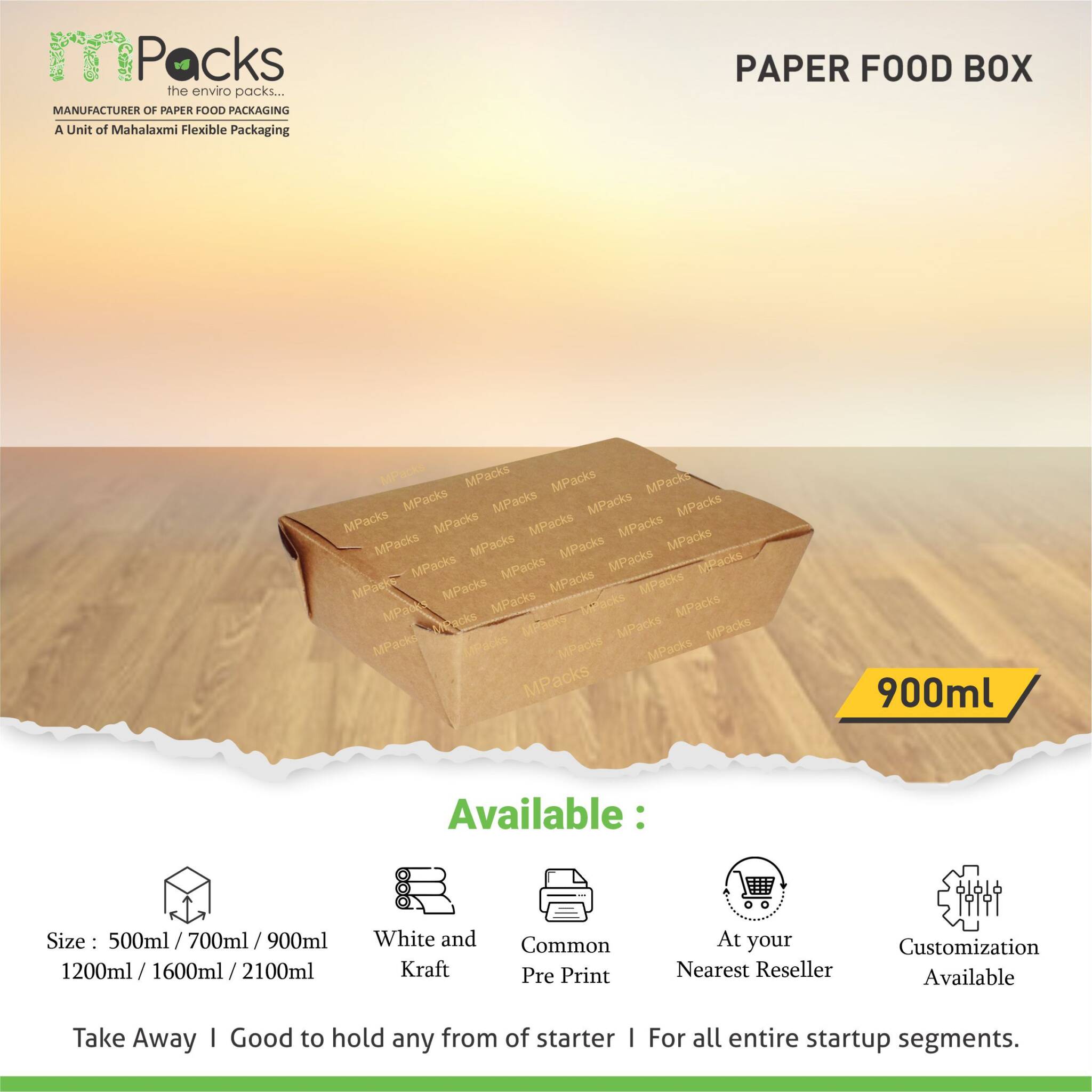 Paper Food Boxes for Food Packaging | Takeaway Food Boxes