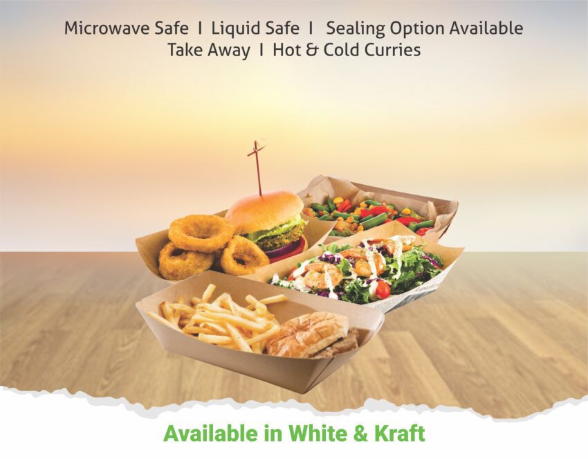 Product List of Paper Food Packaging For F&B, QSR and HORECA